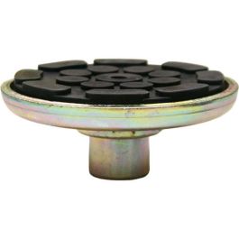 Atlas Automotive Equipment Round Lift Adapter with Rubber Pad, 1.5" Peg