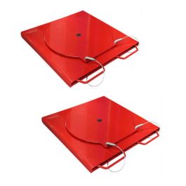 Atlas Equipment Alignment Turntables (1 PAIR) (COLOR MAY VARY)